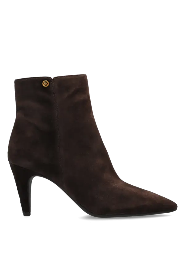 Michael Kors Leather Ankle Boots ‘daniela