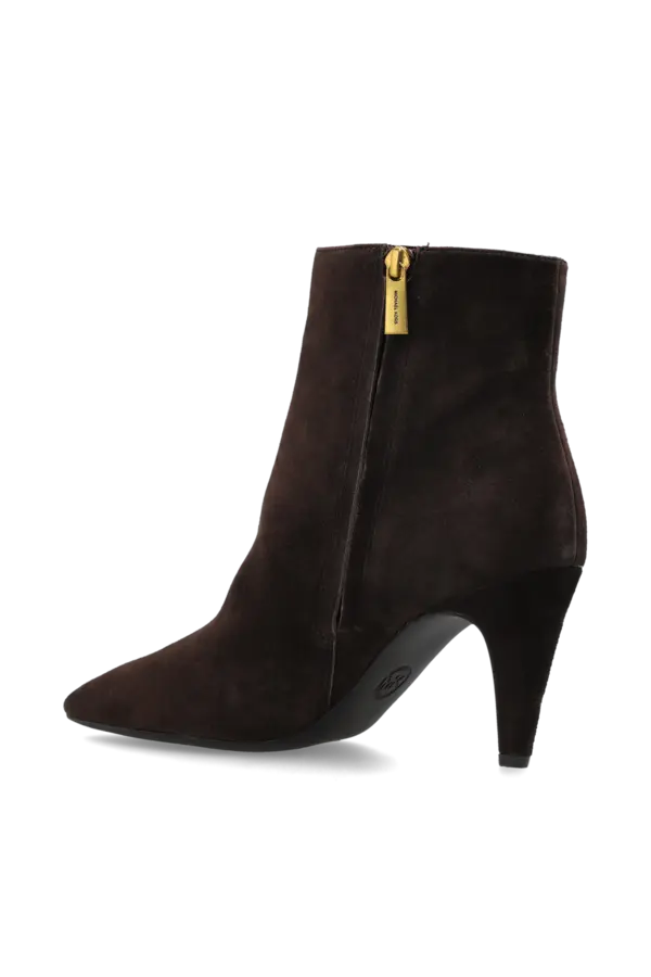 Michael Kors Leather Ankle Boots ‘daniela