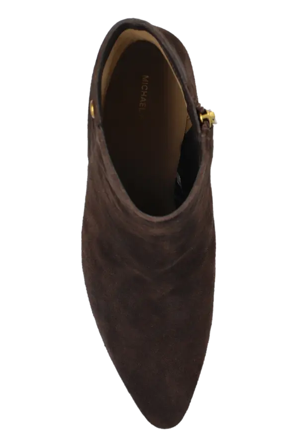 Michael Kors Leather Ankle Boots ‘daniela