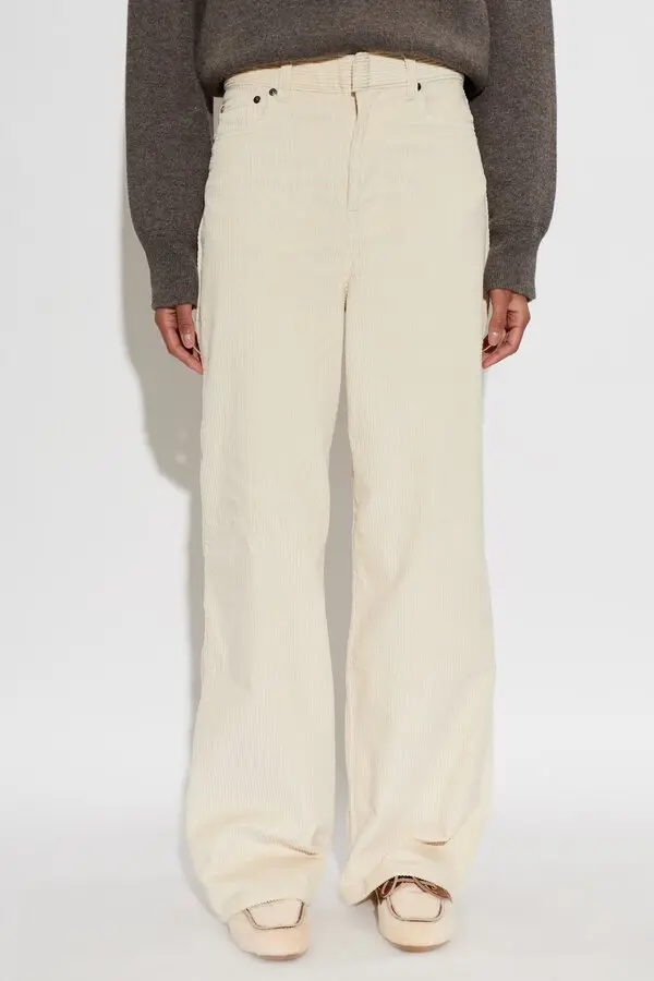 Paul Smith Corduroy Straight-leg Trousers By