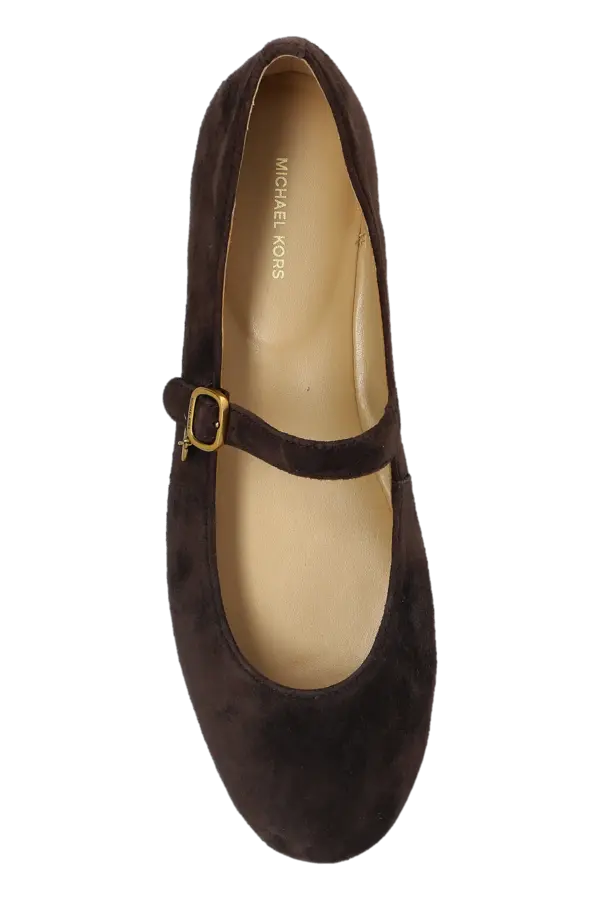 Michael Kors Ballet Flat "nellie Flex - Brown