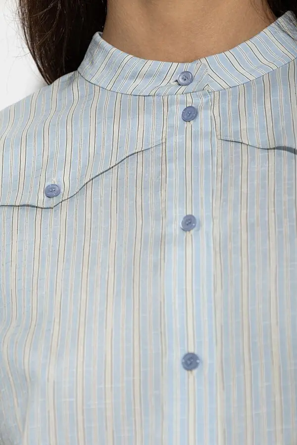 Chloé Striped Silk Shirt