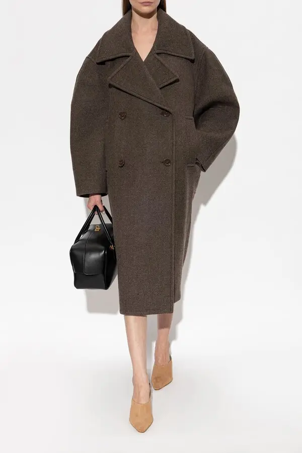 Balenciaga Duchesse’ Heeled Mules - Brown