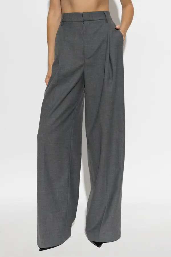 Blumarine Tailored Trousers With Pressed Creases