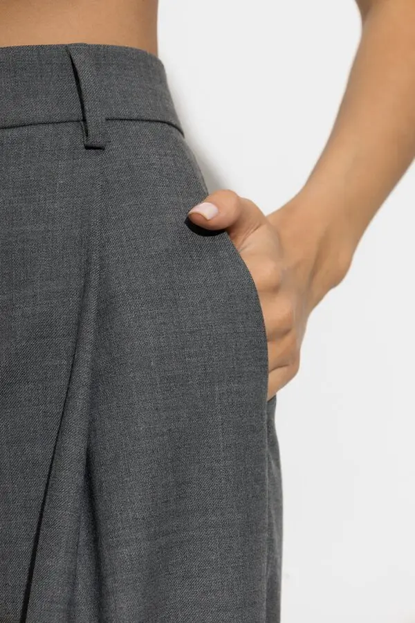 Blumarine Tailored Trousers With Pressed Creases