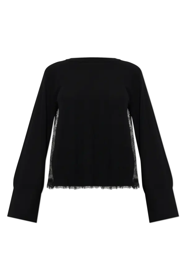 Blumarine Top With Lace Details
