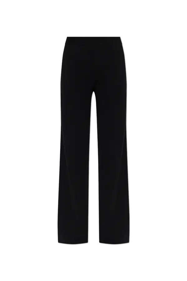 Blumarine Wool Trousers - Black