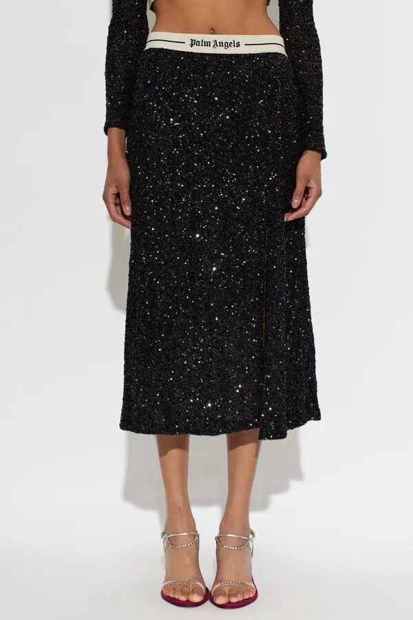 Palm Angels Sequin Skirt