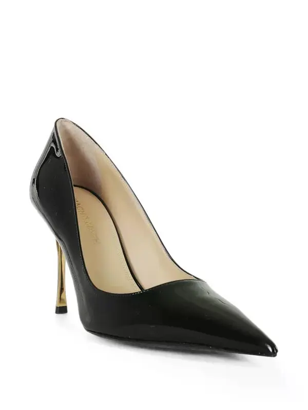 Mach & Mach Patent-finish Pointed-toe Pumps