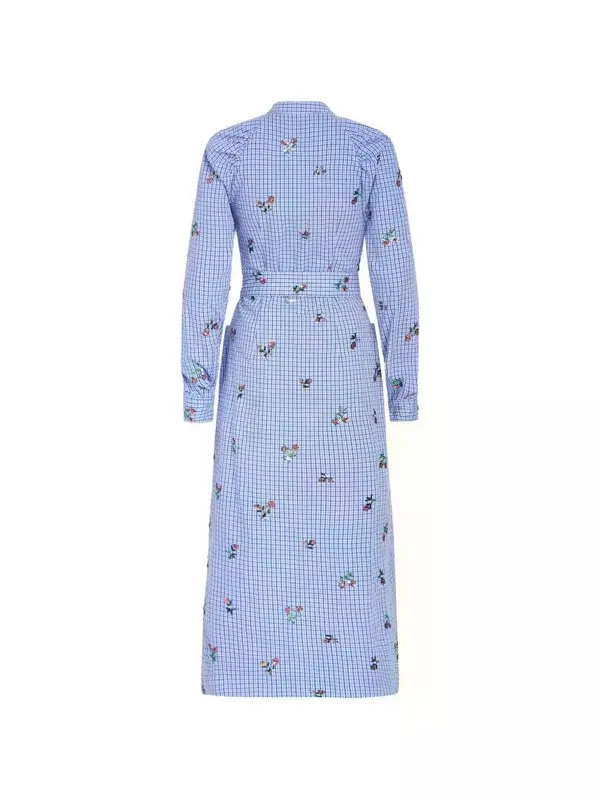 MARKARIAN Gazania Sequin-embellished Midi Shirt Dress