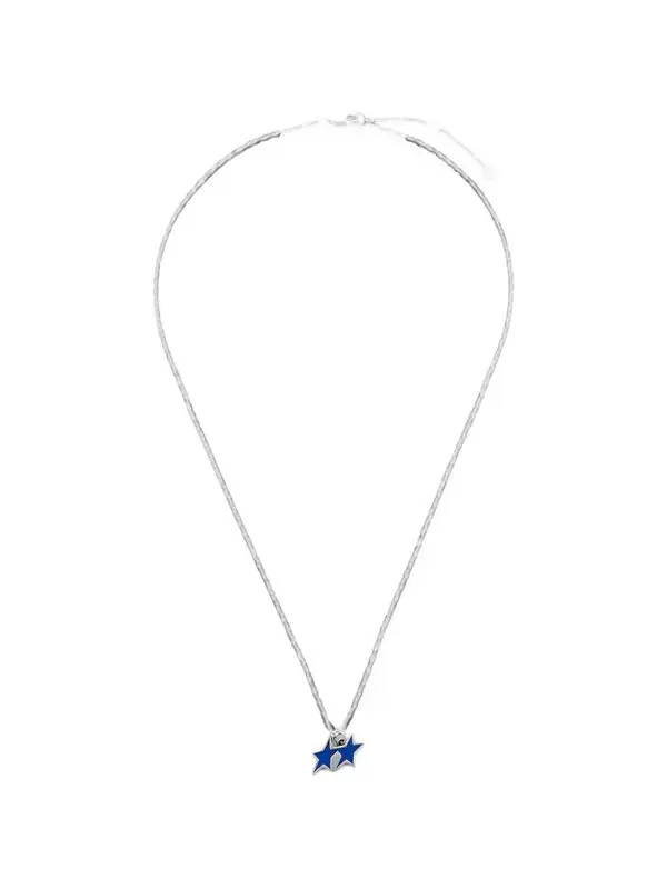 TWOJEYS Enameled Star Necklace