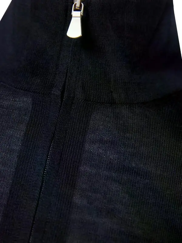 GRAN SASSO Quarter-zip Fine-knit Sweater