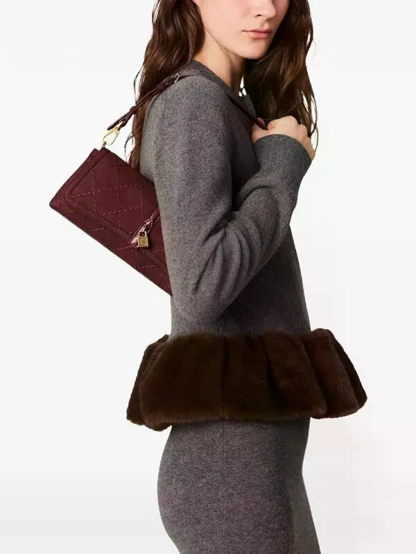 Stella McCartney Mink-trim Crewneck Sweater