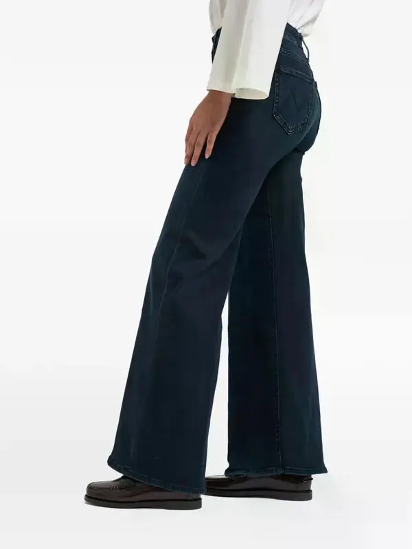 MOTHER High-waisted Wide-leg Jeans