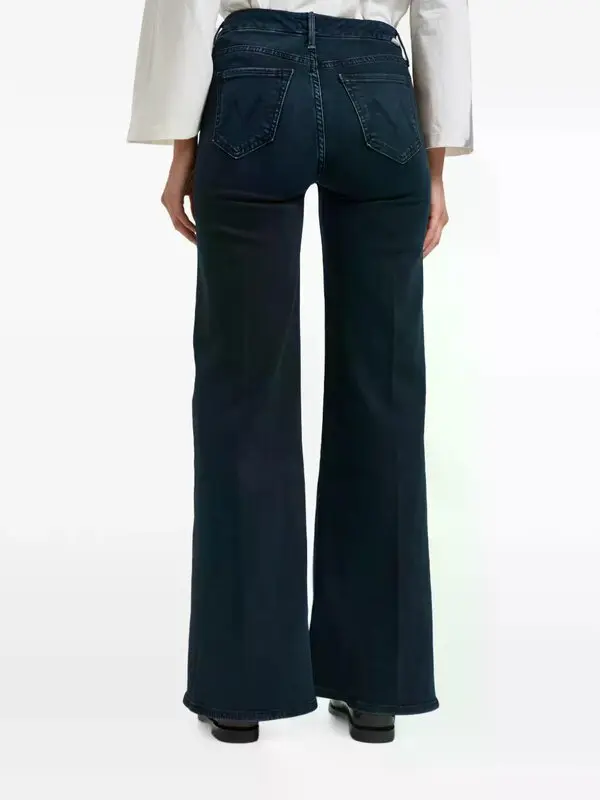 MOTHER High-waisted Wide-leg Jeans