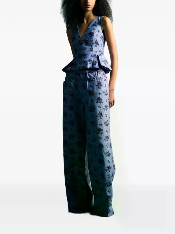 MARKARIAN Ila Floral-print Trousers