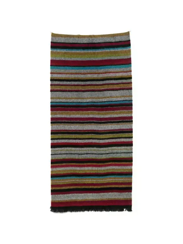 Paul Smith Signature Stripe Scarf - Grey