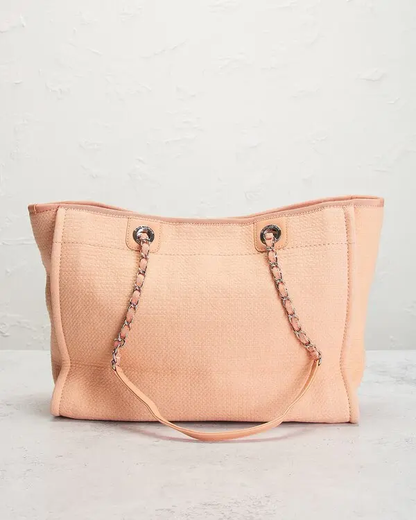 FWRD RENEW Chanel Small Deauville Tote Bag - Pink