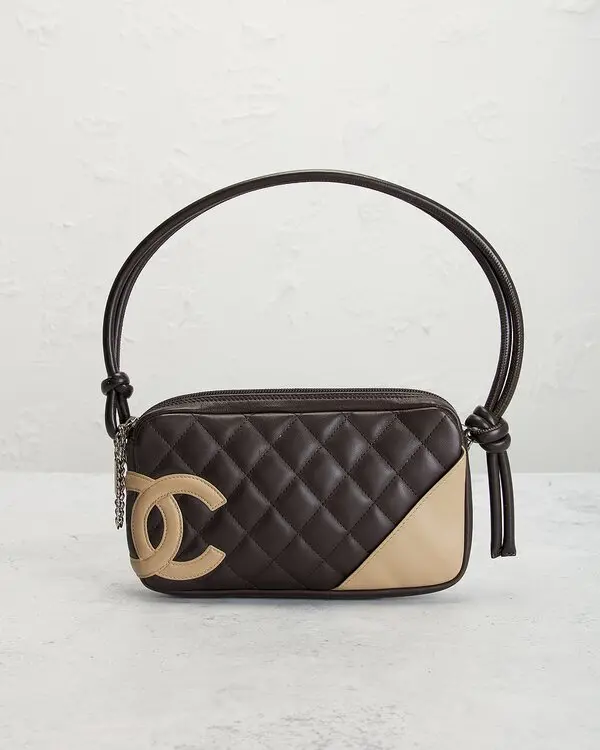 FWRD RENEW Chanel Calfskin Cambon Pochette Shoulder Bag