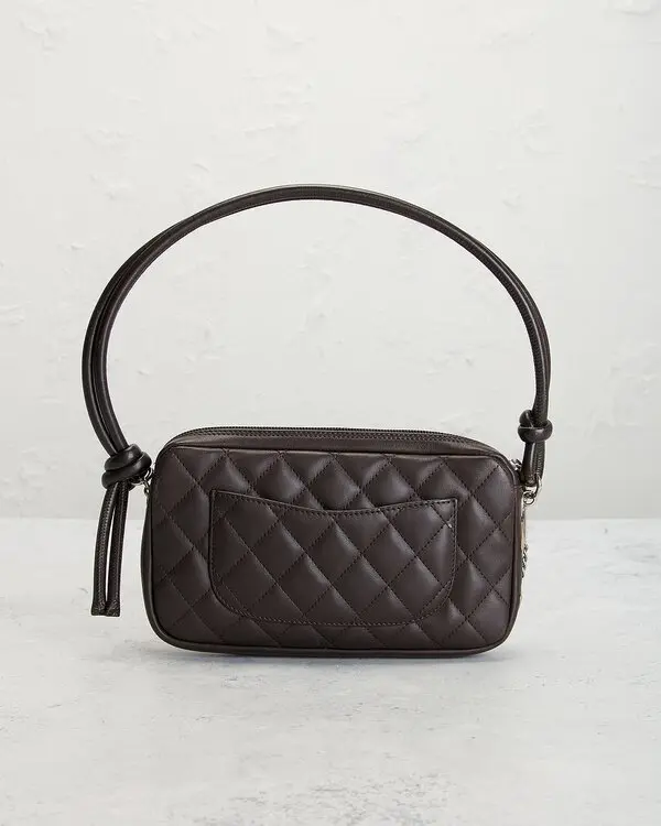 FWRD RENEW Chanel Calfskin Cambon Pochette Shoulder Bag
