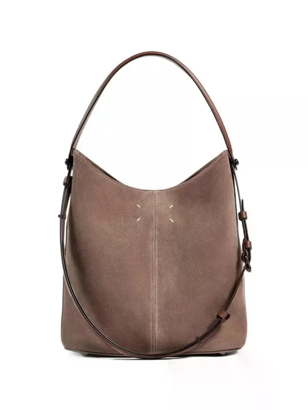 MAISON MARGIELA Dress-age Leather Shoulder Bag