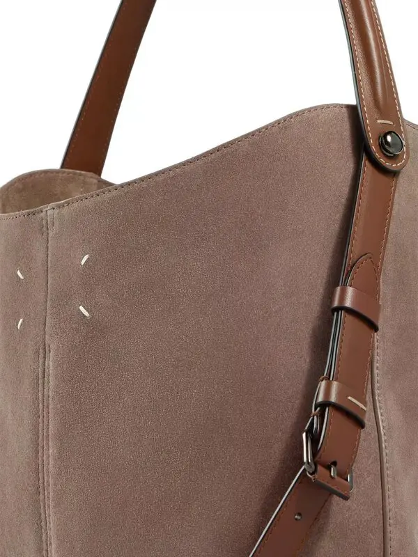 MAISON MARGIELA Dress-age Leather Shoulder Bag