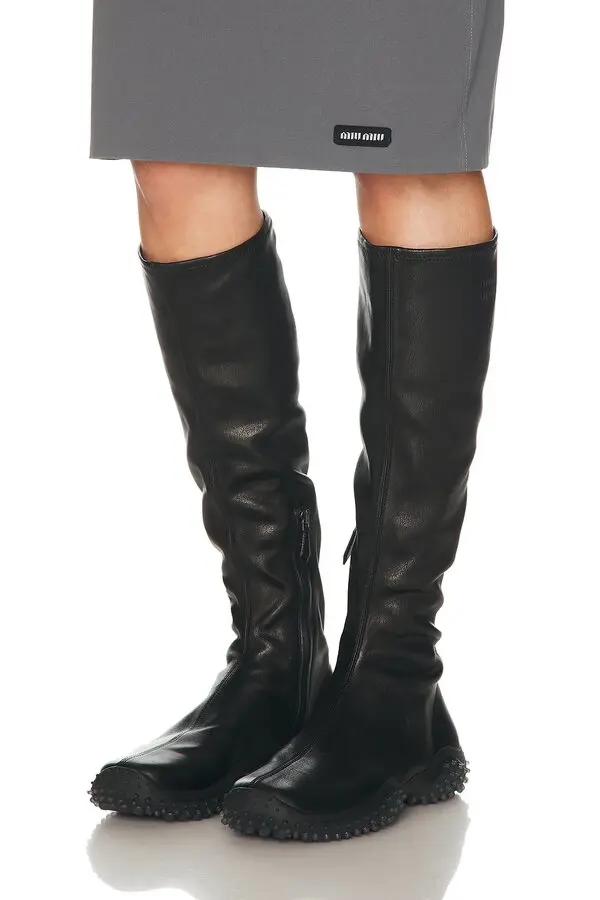 Miu Miu Popeline Stretch Skirt