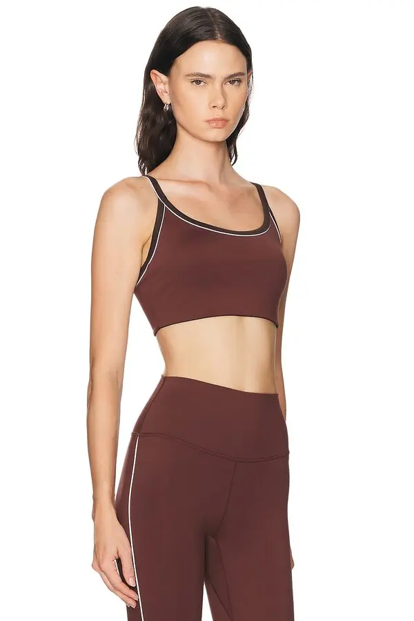 Varley Freesoft Piper Bra - Brown Stone