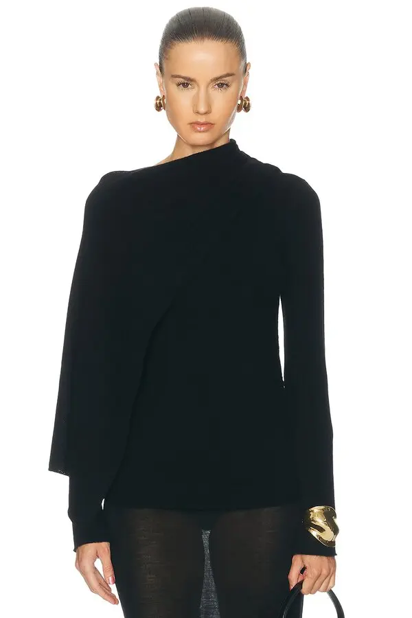THE SEI Scarf Sweater