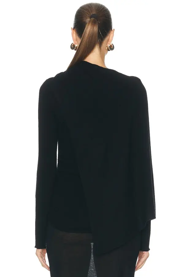 THE SEI Scarf Sweater