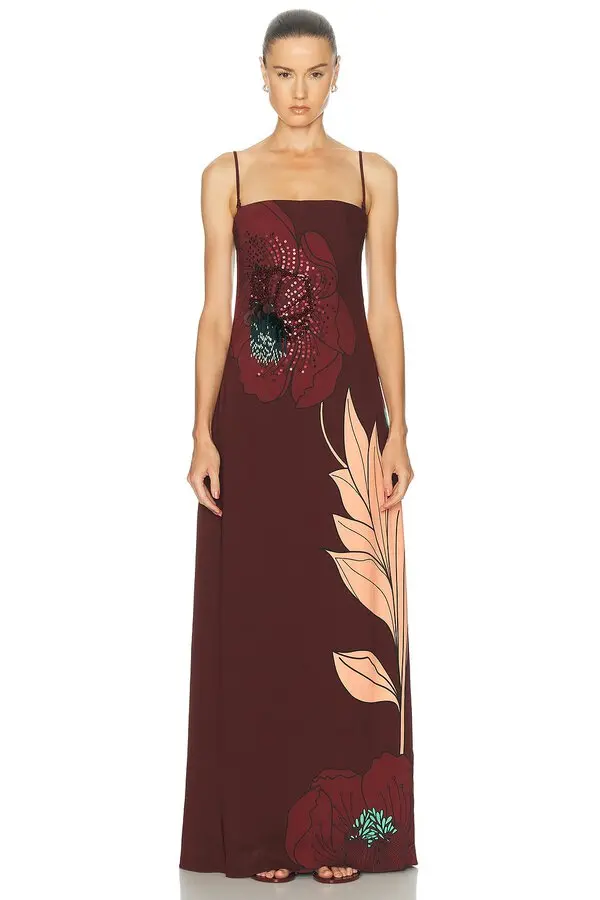 Johanna Ortiz Petals Maxi Dress