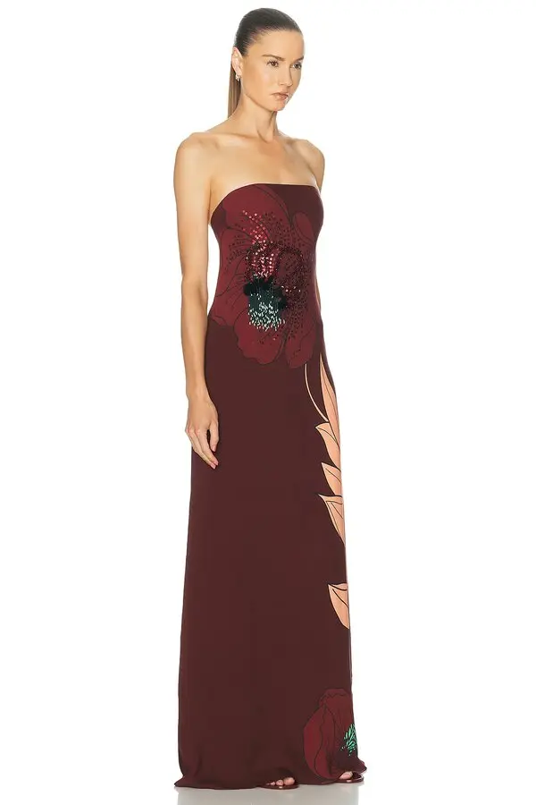 Johanna Ortiz Petals Maxi Dress