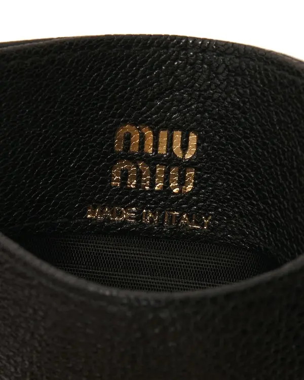 Miu Miu Madras Borchie Card Case