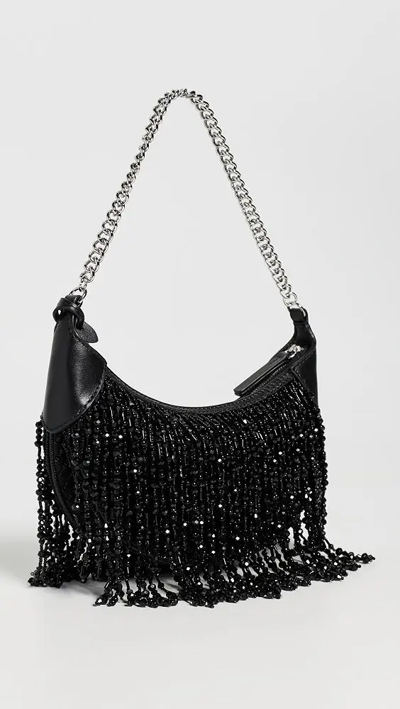Polo Ralph Lauren Beaded Fringe Shoulder Bag