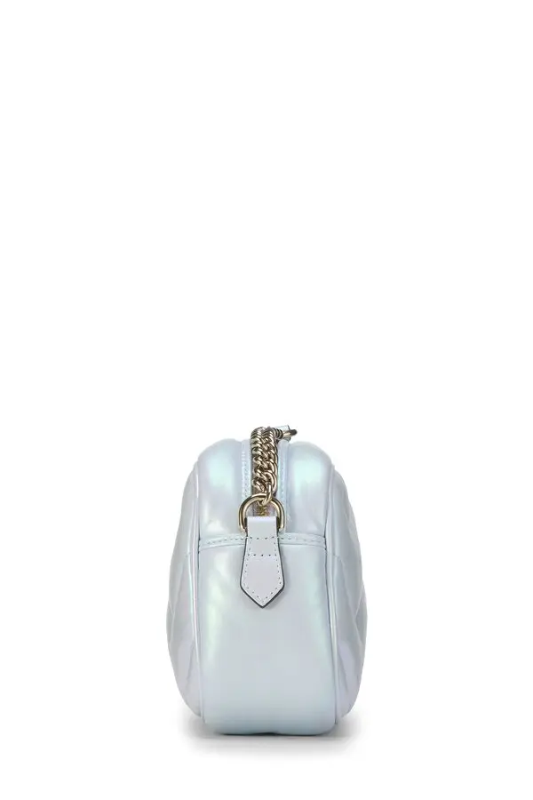 Gucci Iridescent Leather Gg Marmont Crossbody