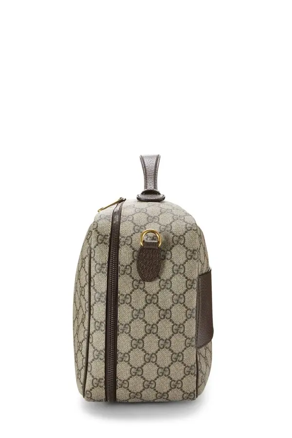 Gucci Coated Canvas Savoy Shoe Case - Brown