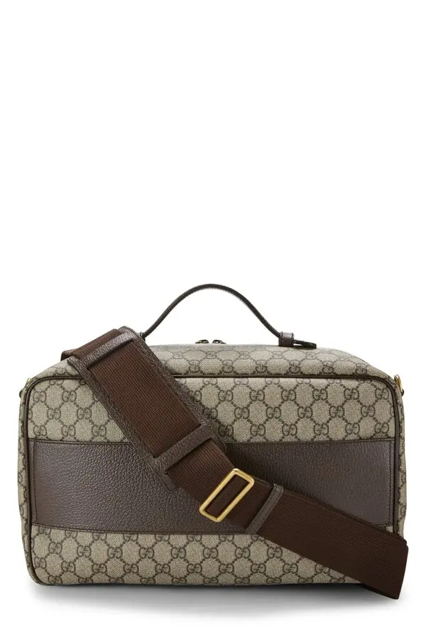 Gucci Coated Canvas Savoy Shoe Case - Brown