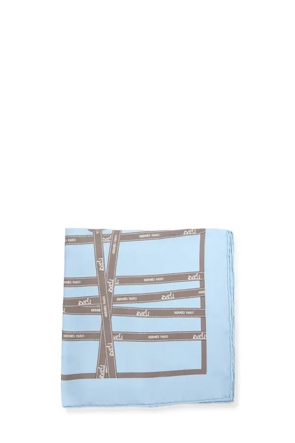 Hermès Multicolor 'bolduc Au Carre' Silk Scarf 70