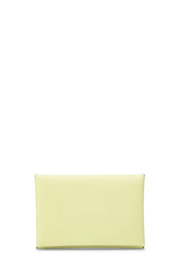 Hermès Jaune Bourgeon & Nata Chevre Verso Calvi Duo - Multi