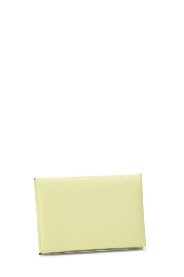 Hermès Jaune Bourgeon & Nata Chevre Verso Calvi Duo - Multi