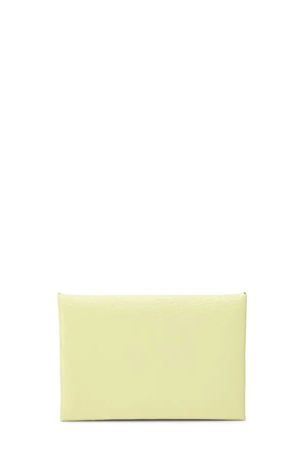 Hermès Jaune Bourgeon & Nata Chevre Verso Calvi Duo
