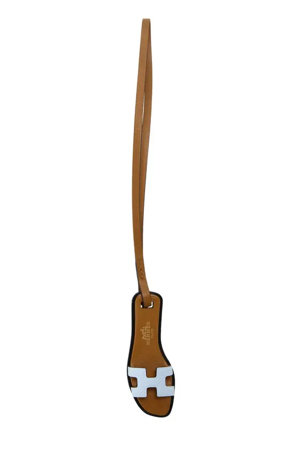 Hermès Bleu Brume Hunter Oran Bag Charm - Blue