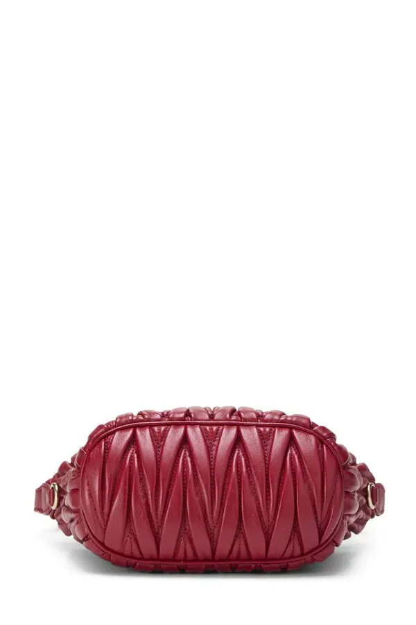 Miu Miu Quilted Nappa Shoulder Bag