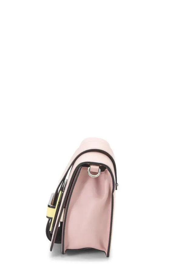 Prada Calfskin Plex Ribbon Crossbody Bag