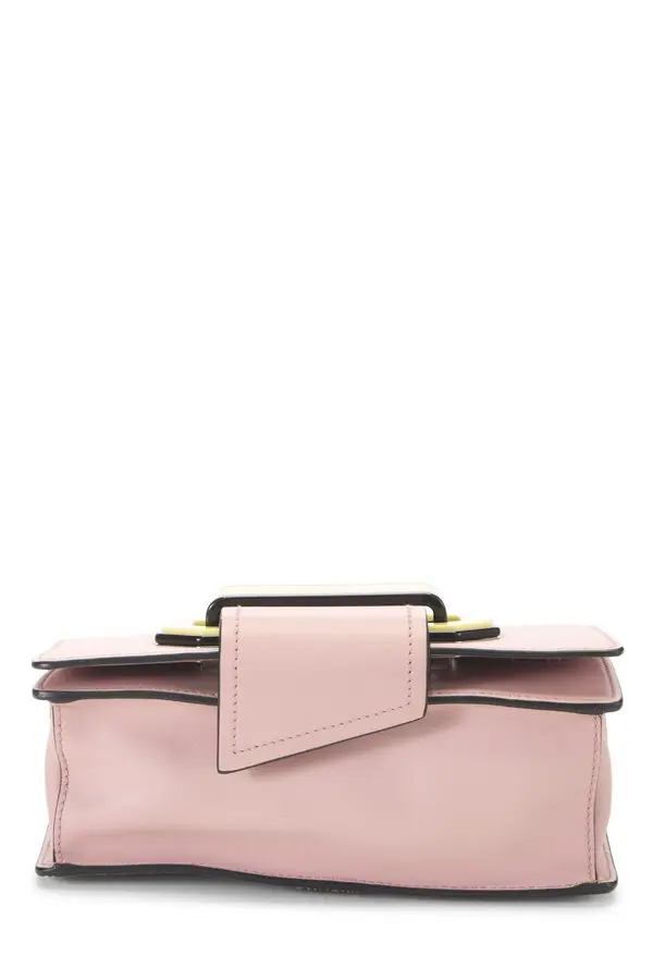 Prada Calfskin Plex Ribbon Crossbody Bag