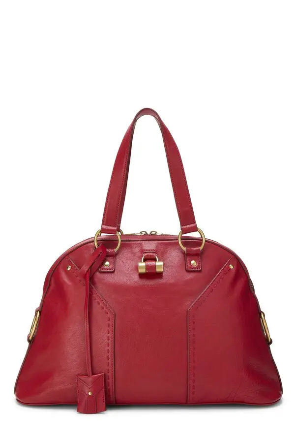 Saint Laurent Leather Muse - Red