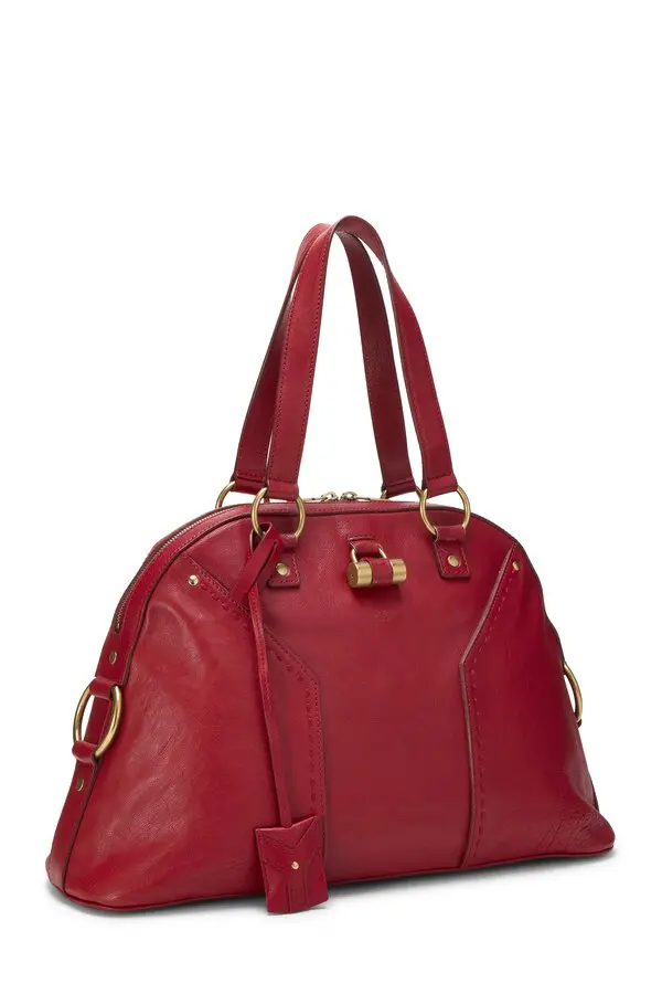 Saint Laurent Leather Muse - Red