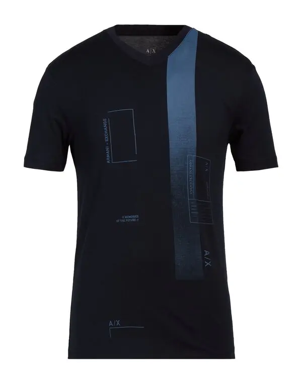 Armani Exchange T-shirt Size Cotton - Blue