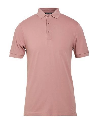 TRUSTED HANDWORK Polo Shirt Antique Rose Size Cotton