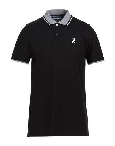 Psycho Bunny Polo Shirt Size Pima Cotton - Black